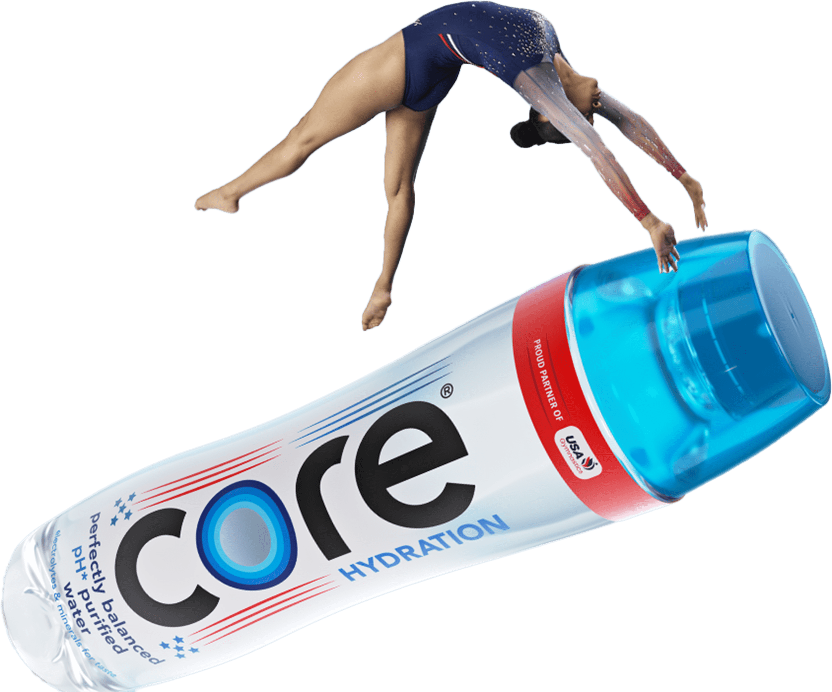 Core Hydration · Perfecly Balanced™ Water